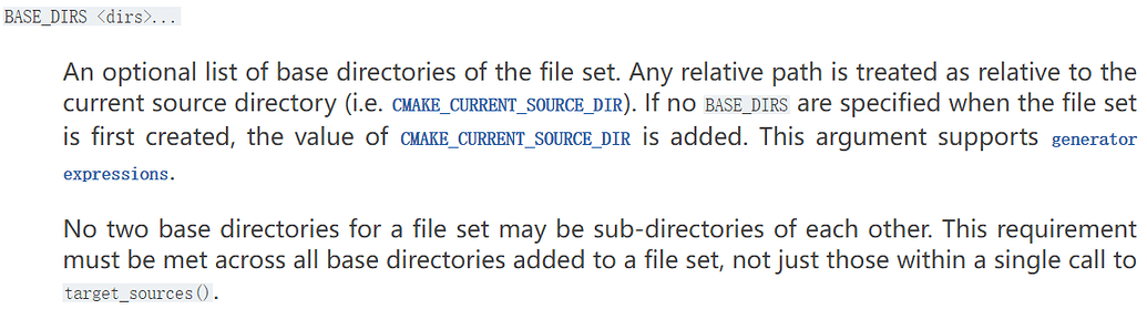 Little question about command "target_sources(FILE_SET)" - Development - CMake Discourse