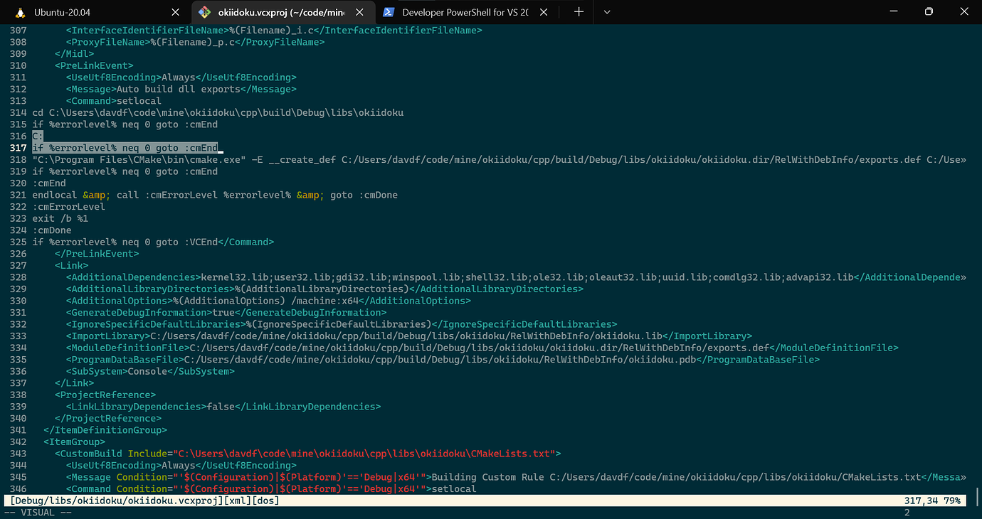 Windowsexportallsymbols Vcxproj Command Failing Usage Cmake Discourse