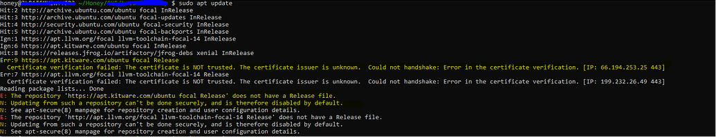 Facing Issues While Trying To Upgrade Cmake 3 16 3 To 3 24 0 In Wsl Ubuntu 20 04 Usage Cmake